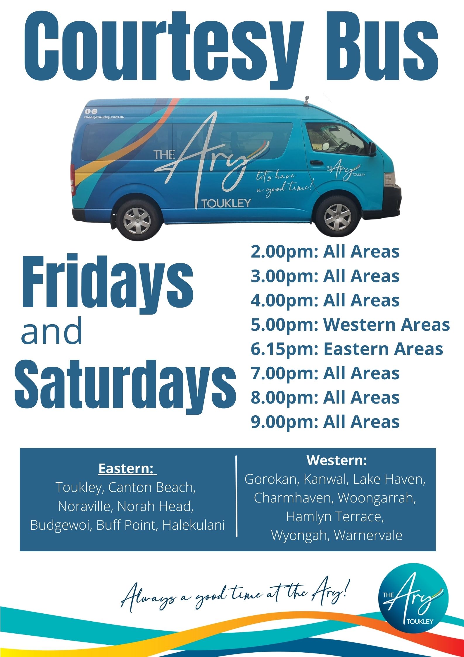The Ary Toukley - Courtesy Bus